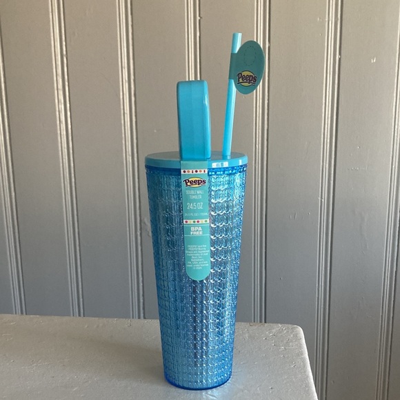 Holiday | Nwt Just Born Peeps 245floz Double Wall Insulated Blue Peeps ...